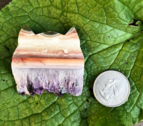 Amethyst Cats - Hand Carved Cat Shapes From Uruguay : CatFaeries.com